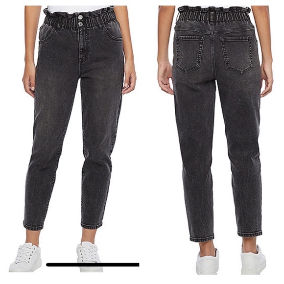 Rewind | Jeans | Rewind Dark Grey Acid Wash Stretchy Highwaist Jean ...